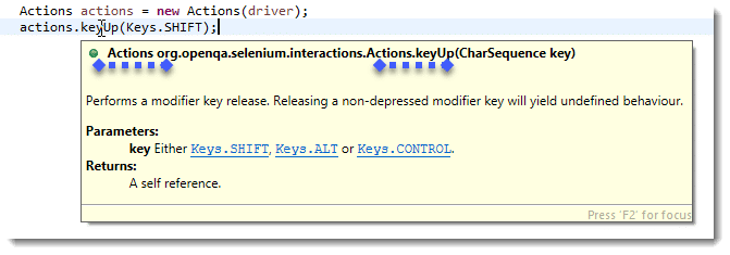 What Is Actions Class And How To Use Actions Class In Selenium